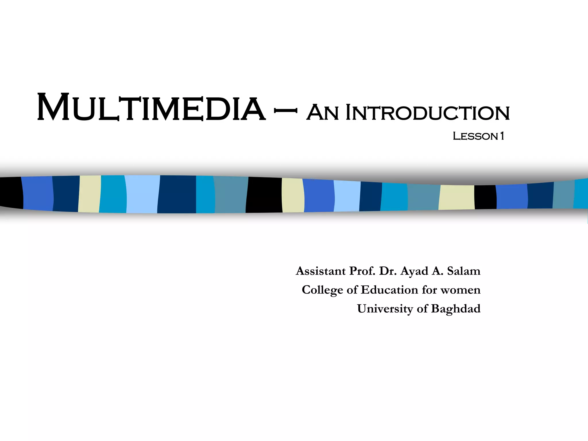 Multimedia Lectures.pdf