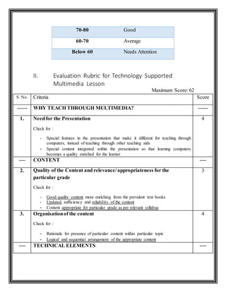 Multimedia lesson plan | DOCX