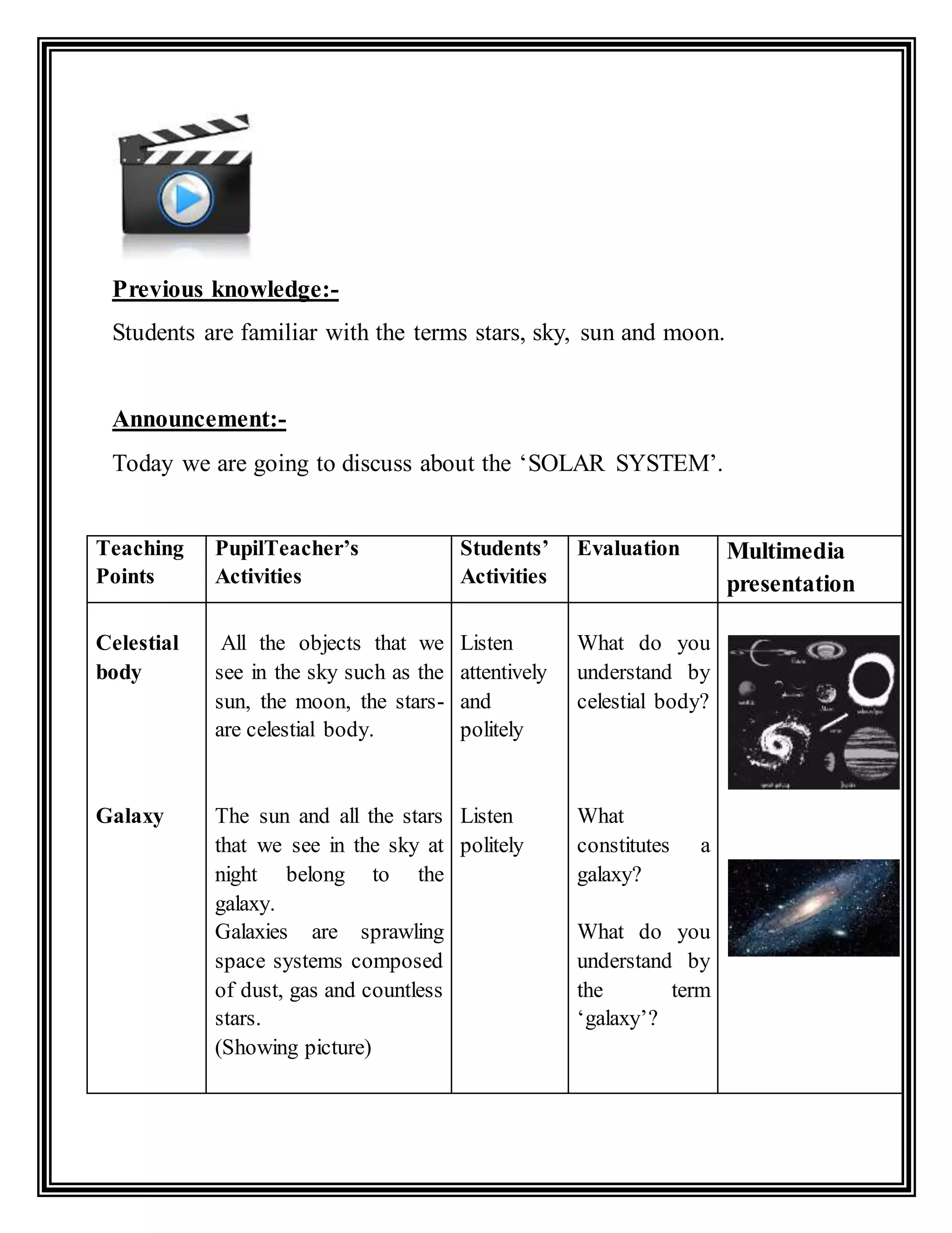 Multimedia lesson plan | DOCX