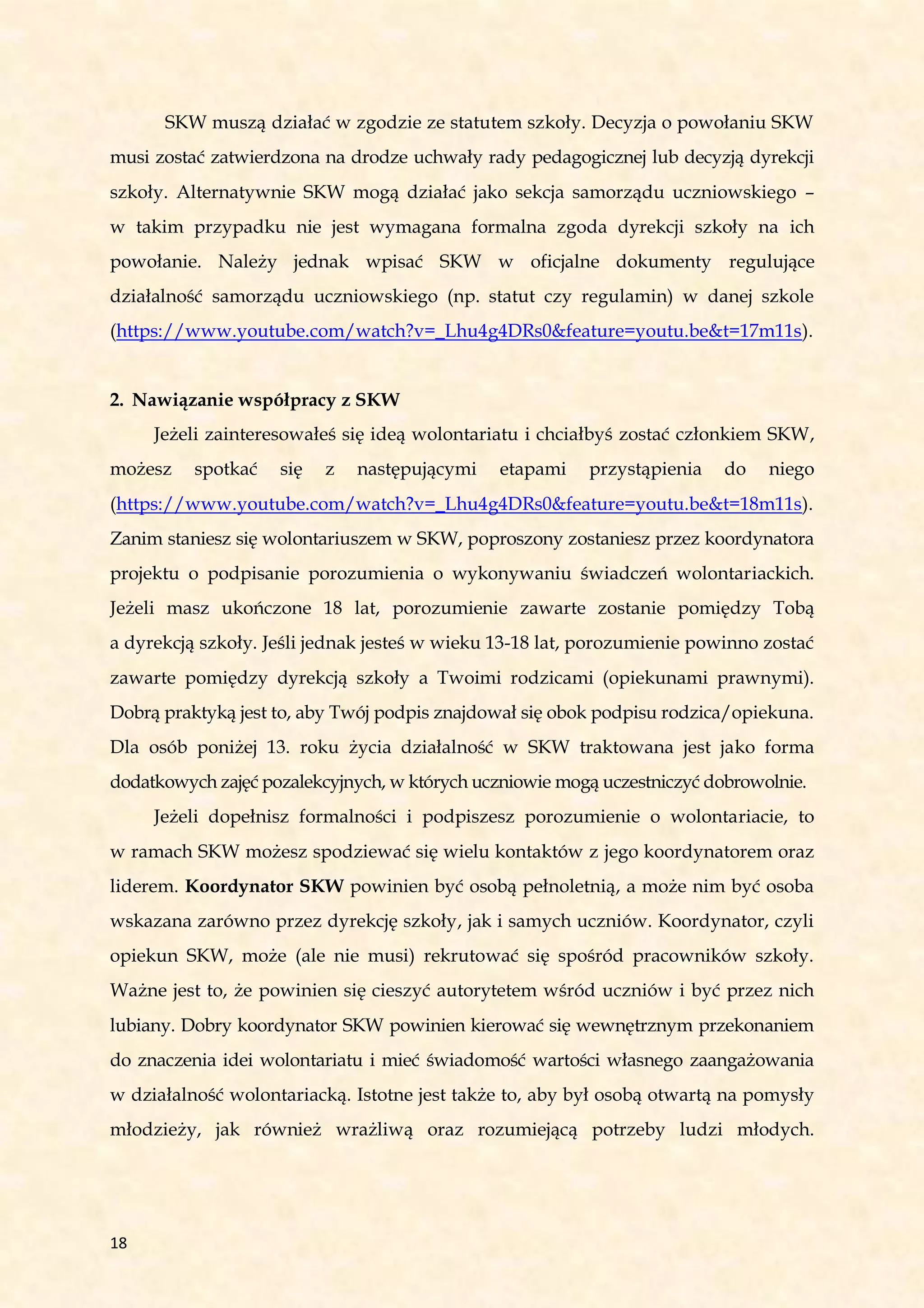 Multimedialny poradnik wolontariusza | PDF