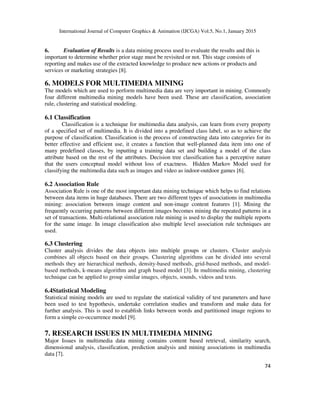 Multimedia mining research – an overview | PDF | Digital Audio ...