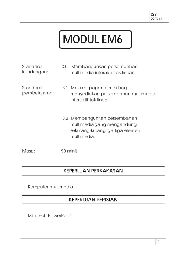 Multimedia modul 3 bm | PDF