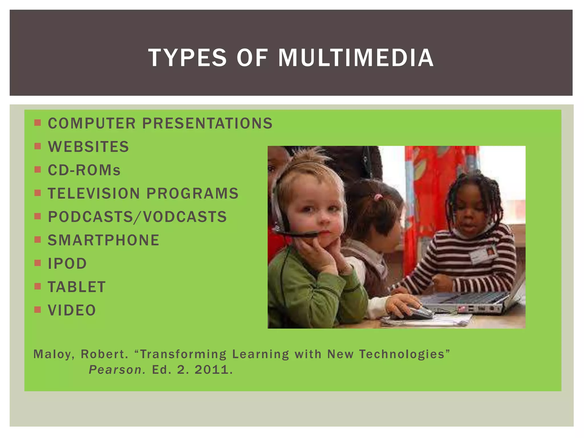 Multimedia Presentation | PPT