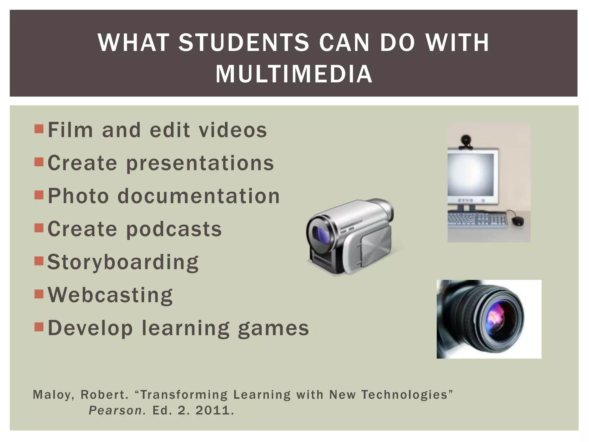Multimedia Presentation | PPT