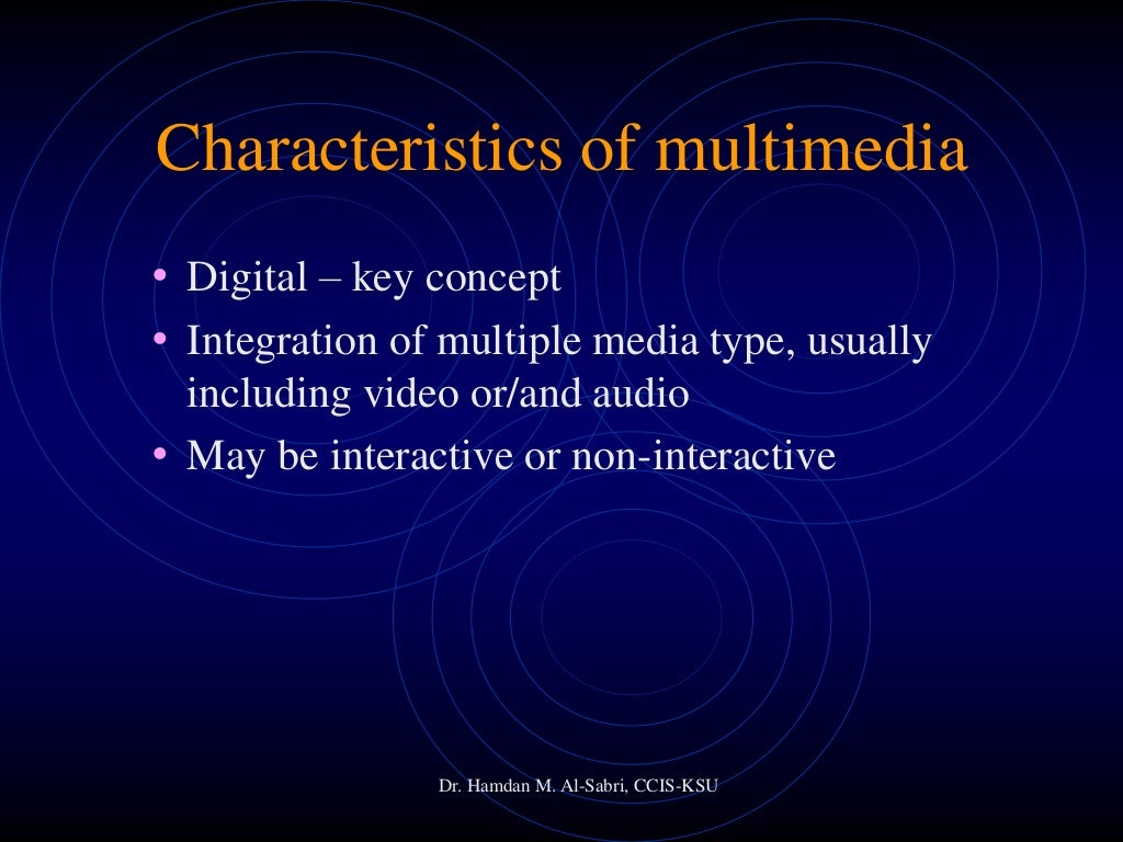 Multimedia networking