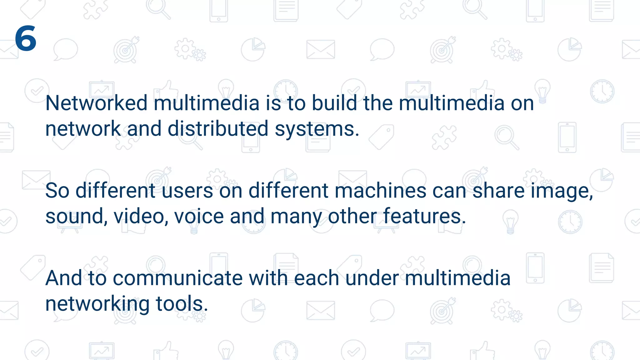 Multimedia networking | PPTX