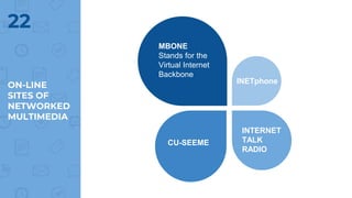 Multimedia networking | PPTX