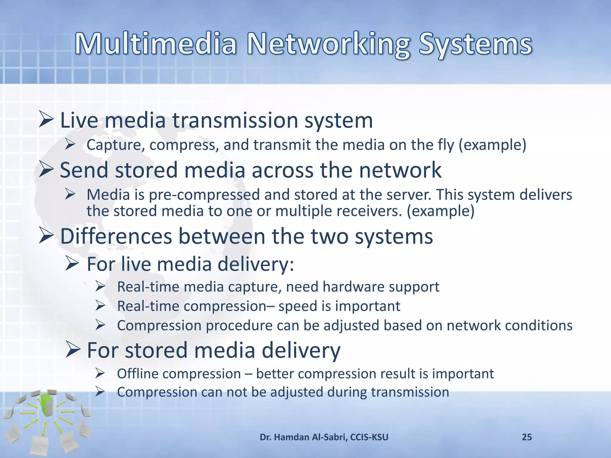Multimedia networking hms | PDF