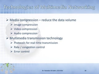 Multimedia networking hms | PDF