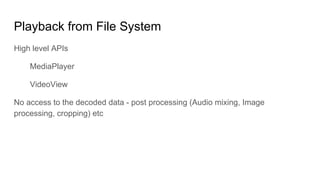 Multimedia on android | PDF | Internet | Computing