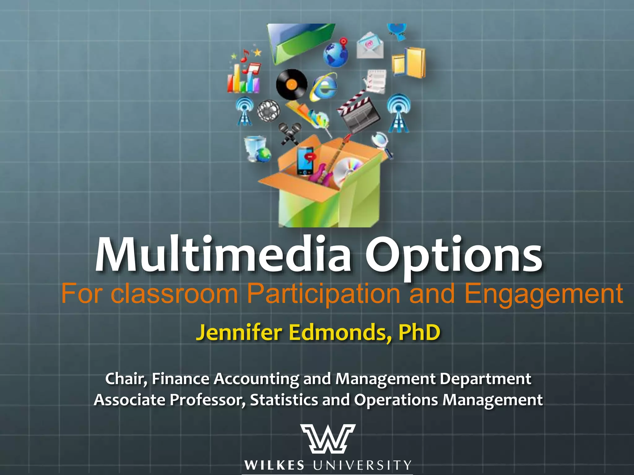 Multimedia options for Classroom Participation & Engagement | PPTX