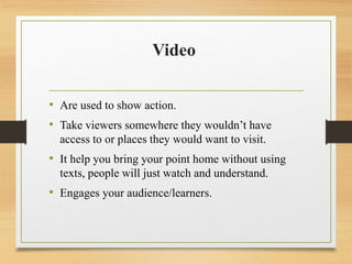 Multimedia packaging and publishing practices and tools | PPTX
