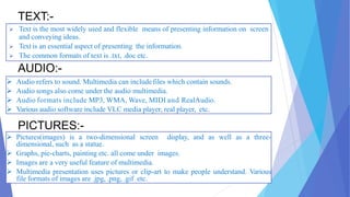 Multimedia ppt | PPTX