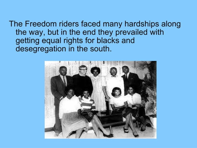 (Multimedia ppt) freedom riders | PPT