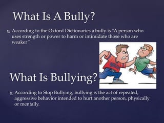 PROBLEMS OF WELL-BEING - BULLYING | PPT