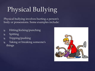 PROBLEMS OF WELL-BEING - BULLYING | PPT