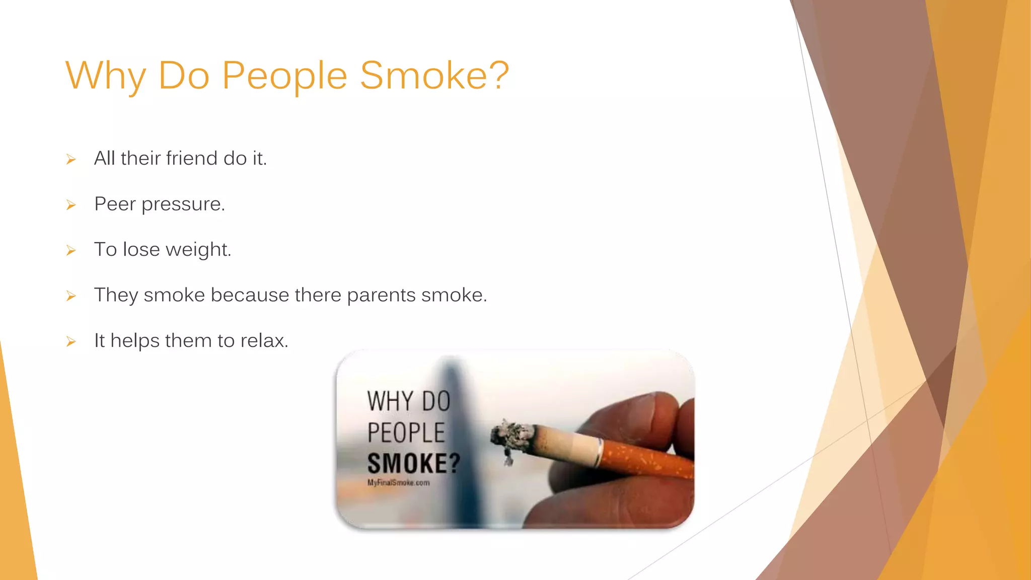 Smoking Kills Power point presentation | PPTX