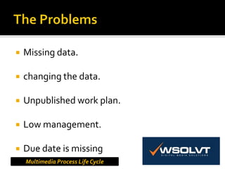 Multimedia project life cycle - wsolvt | PPT