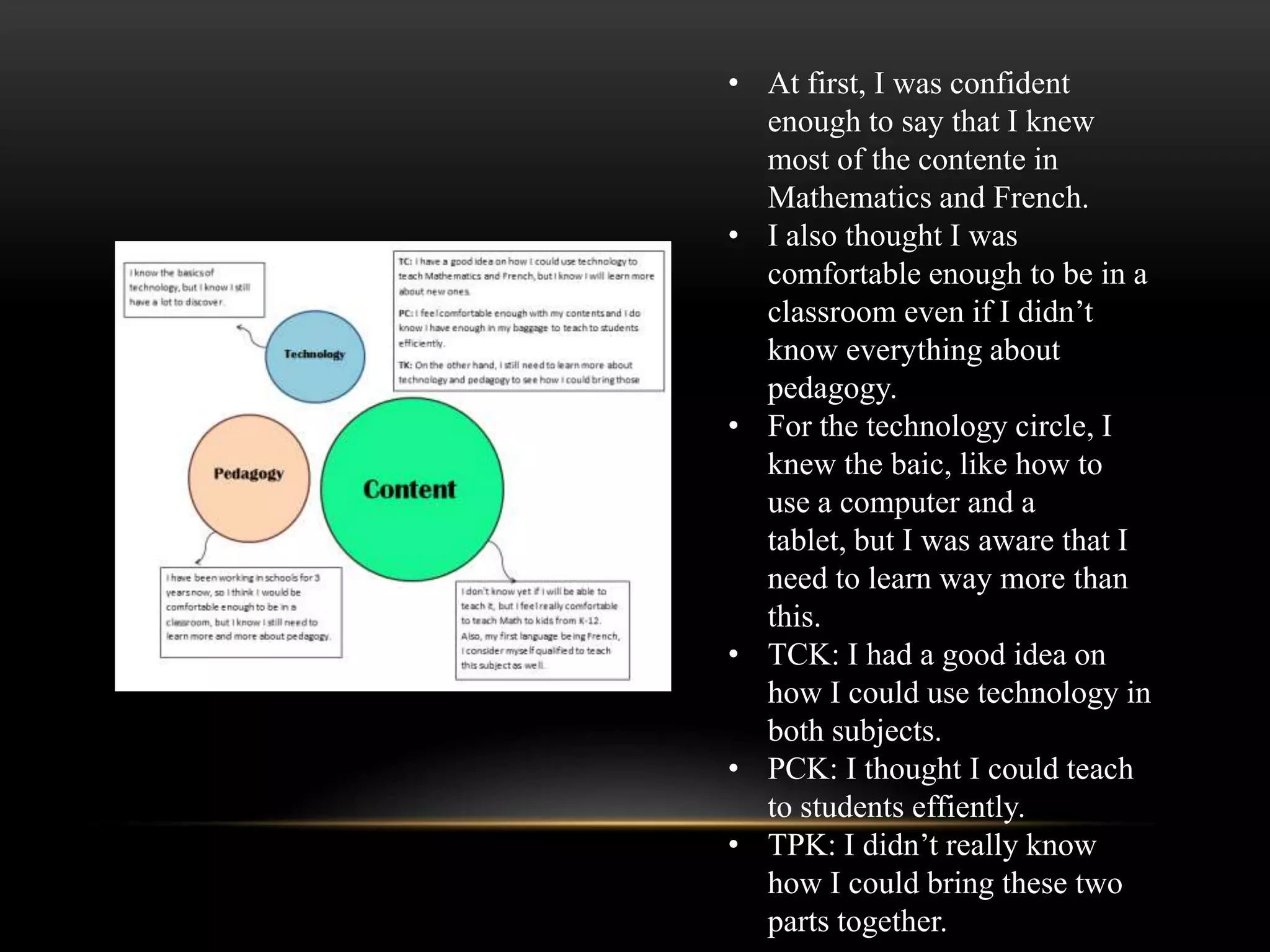 Multimedia reflection on concepts in educational technology | PPTX