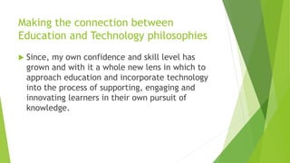 Multimedia reflection on concepts in educational technology | PPTX ...