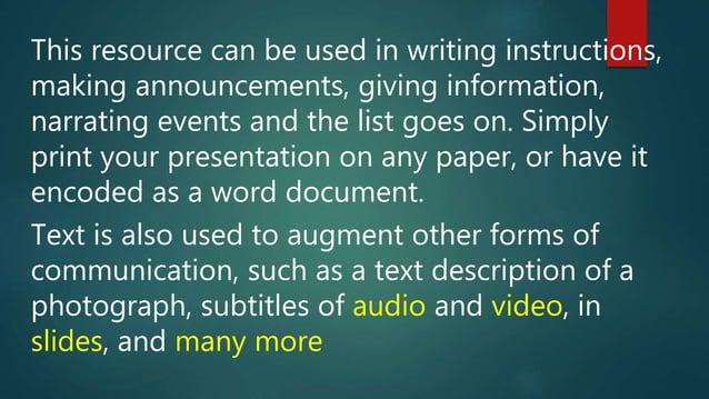 MULTIMEDIA RESOURCES.pptx | Desktop Publishing | Computer Software and ...