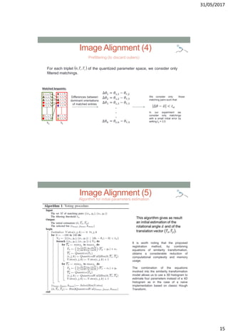 Robust image alignment for tampering detection | PDF