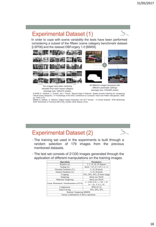 Robust image alignment for tampering detection | PDF
