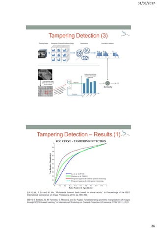 Robust image alignment for tampering detection | PDF