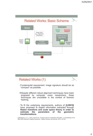 Robust image alignment for tampering detection | PDF