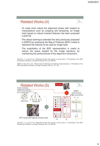 Robust image alignment for tampering detection | PDF