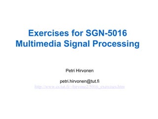 Steps for Multimedia Signal Processesing.ppt