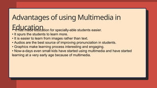 MULTIMEDIA SKILLS IN.pptxagvzrohdgeybjdeu | PPTX