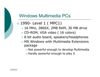 Multimedia software hardware | PDF