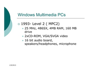 Multimedia software hardware | PDF