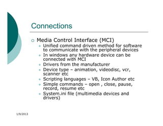 Multimedia software hardware | PDF