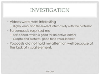 Multimedia Synthesis | PPT