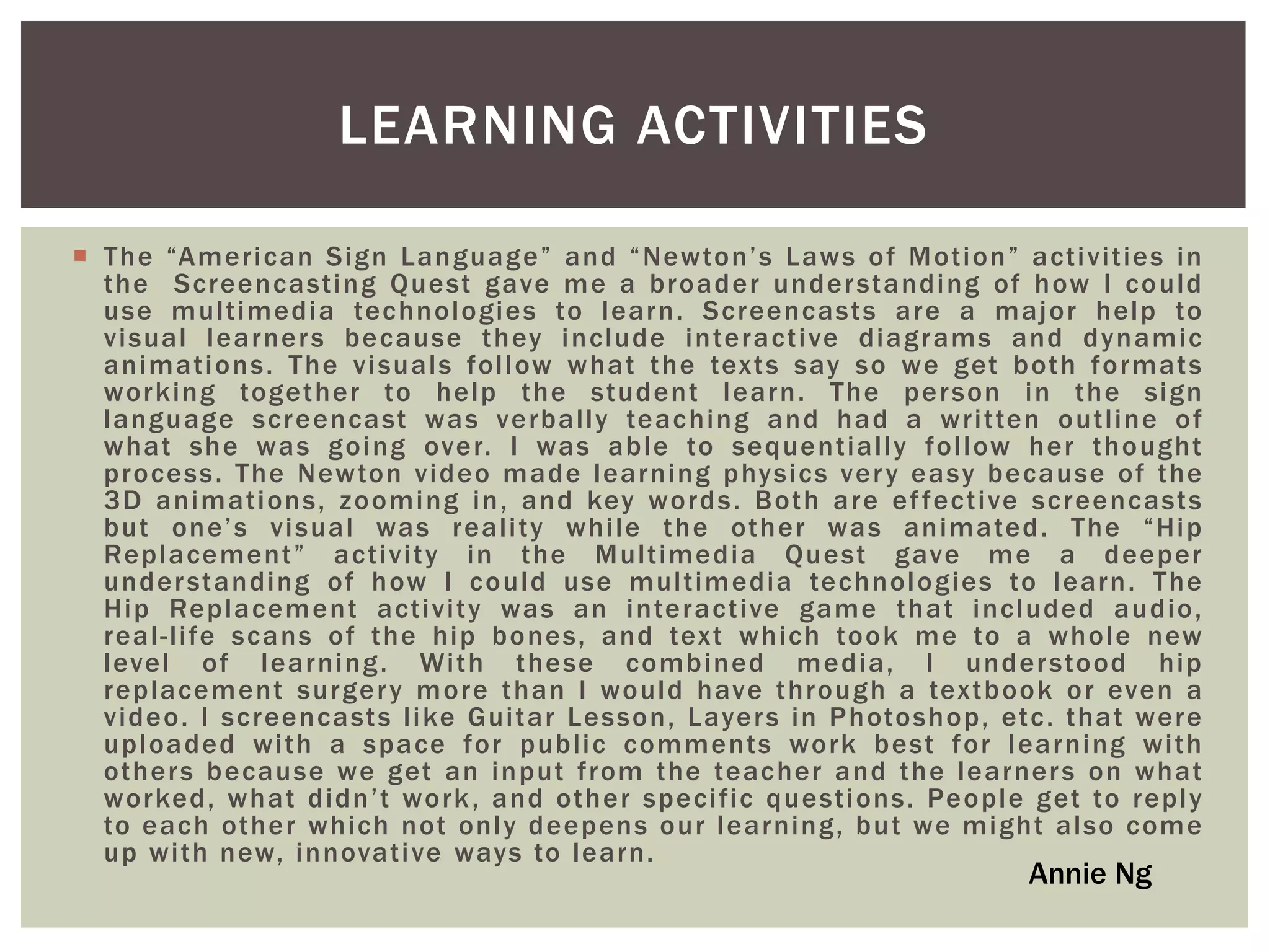 Multimedia Synthesis PowerPoint | PPT