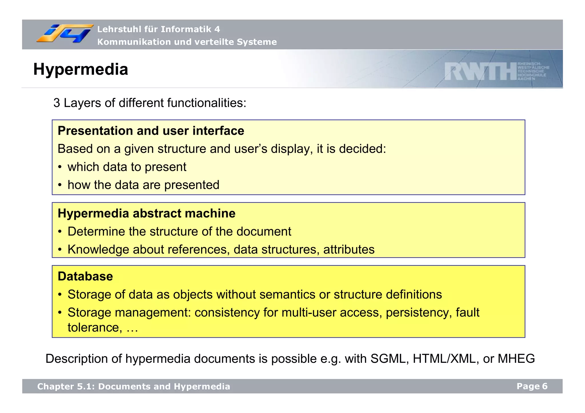 Multimedia system(OPEN DOCUMENT ARCHITECTURE AND INTERCHANGING FORMAT) | PDF