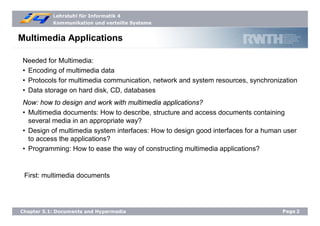 Multimedia system(OPEN DOCUMENT ARCHITECTURE AND INTERCHANGING FORMAT) | PDF