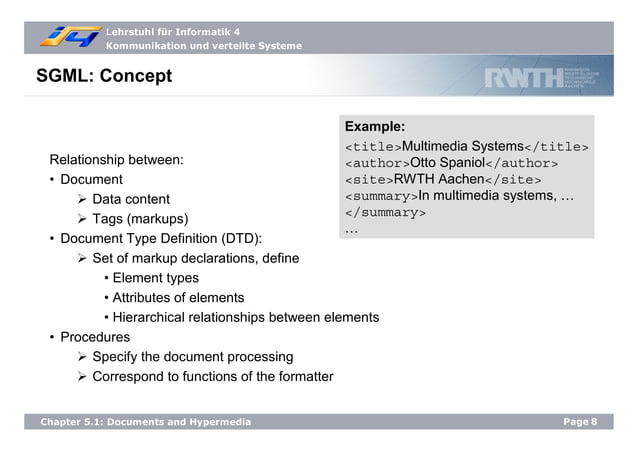 Multimedia system(OPEN DOCUMENT ARCHITECTURE AND INTERCHANGING FORMAT) | PDF