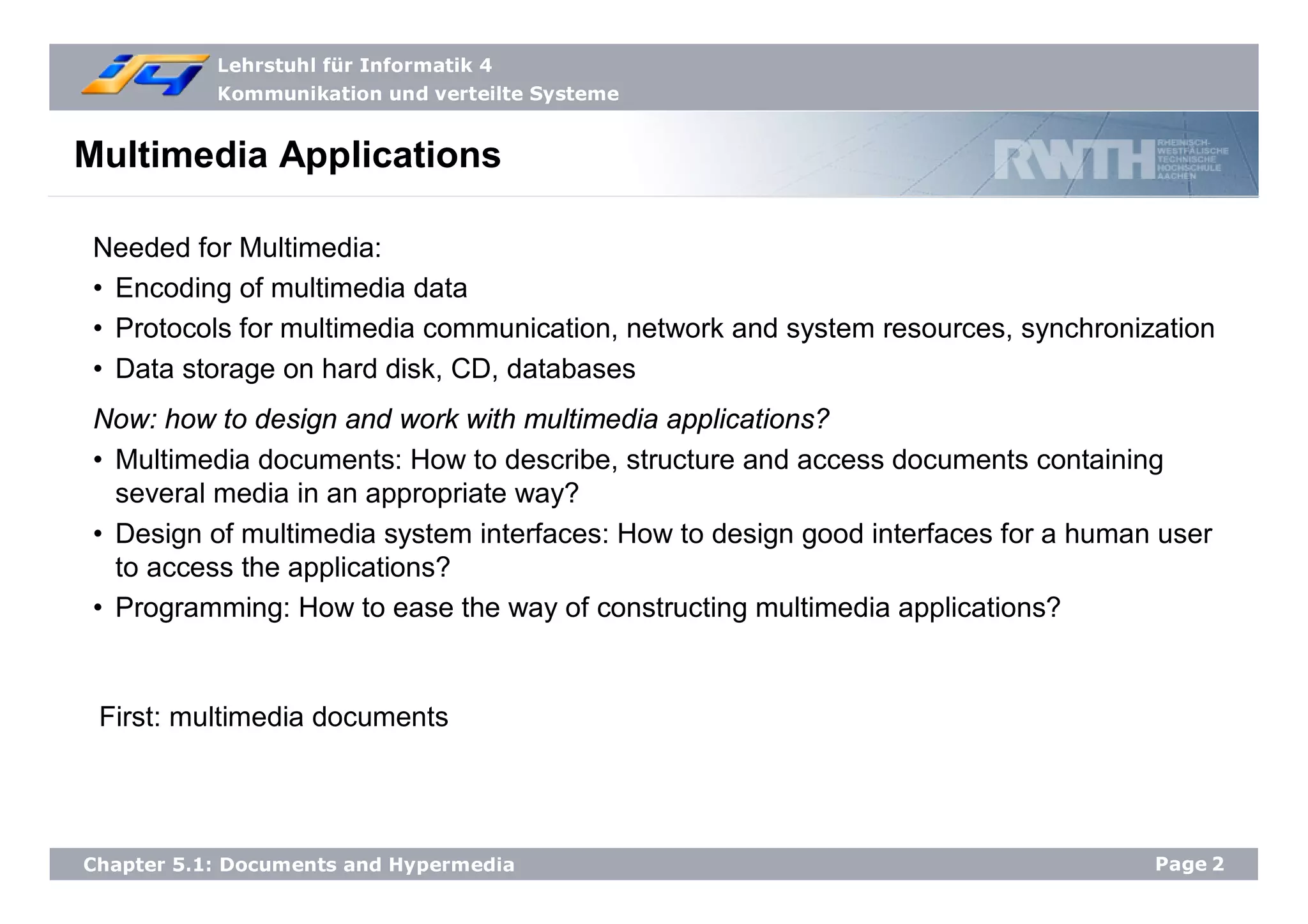 Multimedia system | PDF
