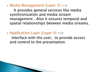 Multimedia system, Architecture & Databases | PPT
