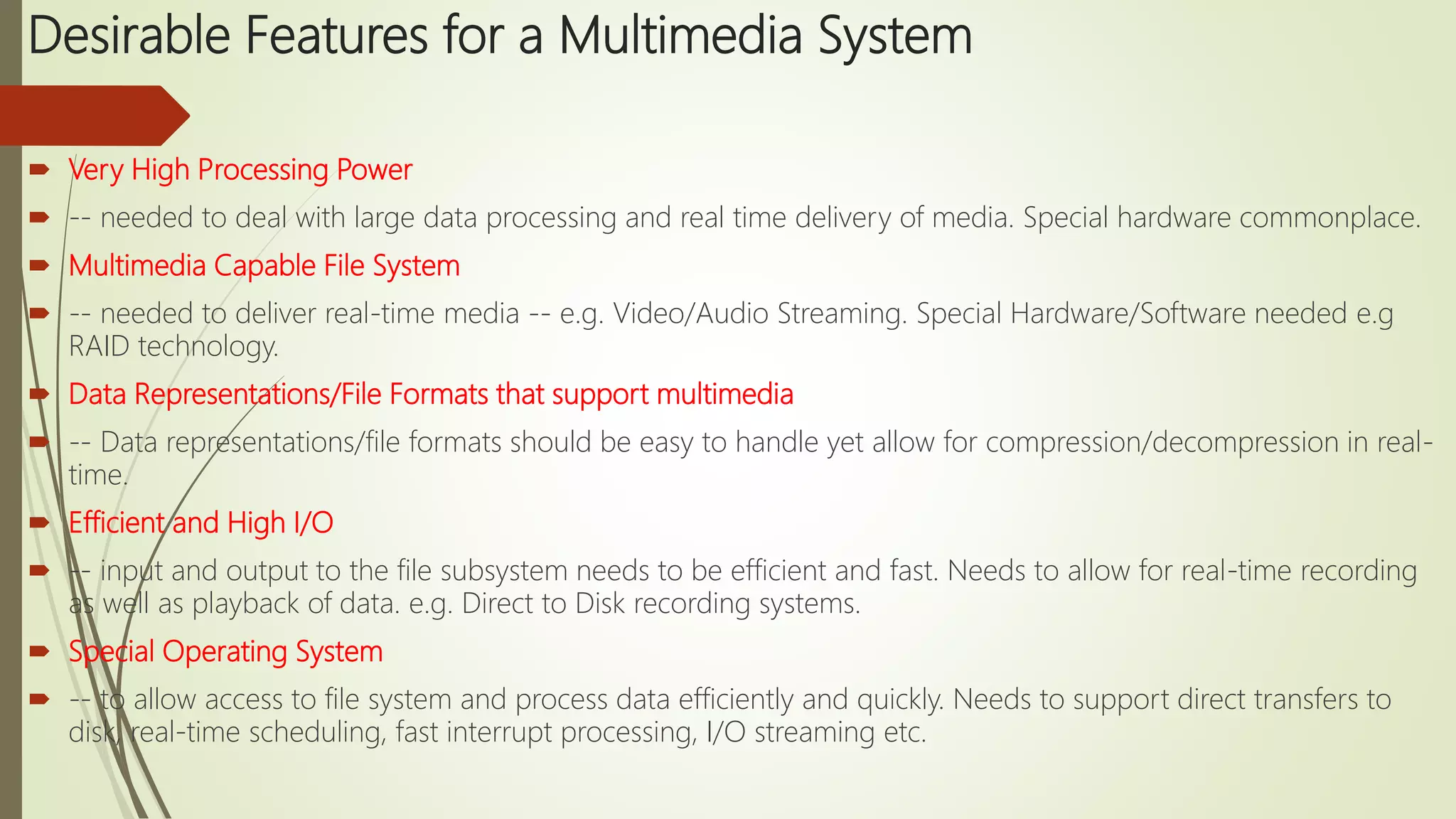 Multimedia system and hardware devices | PPTX