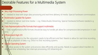 Multimedia system and hardware devices | PPTX
