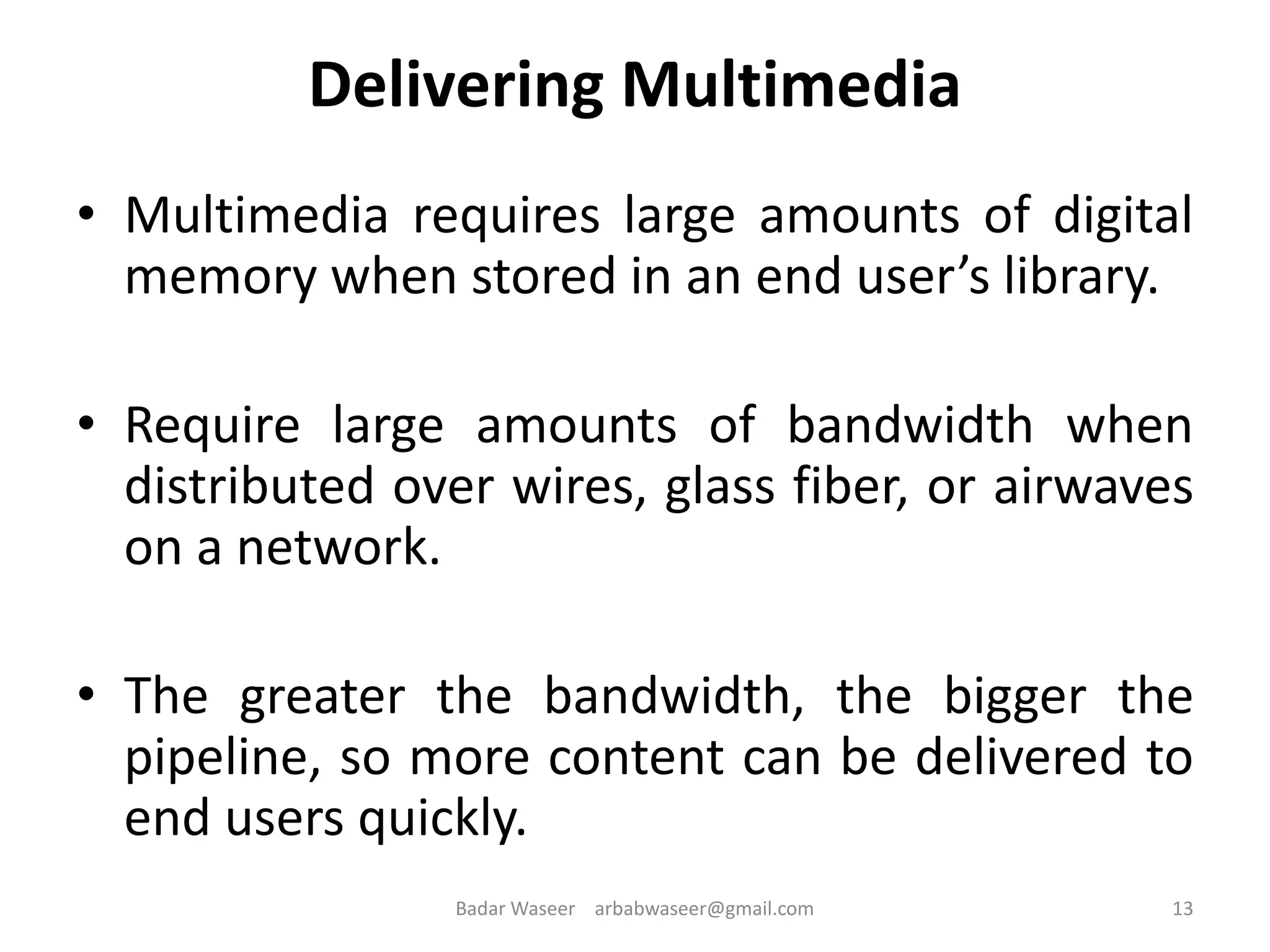 Multimedia System & Design Ch 1, 2, 3 Multimedia | PPTX