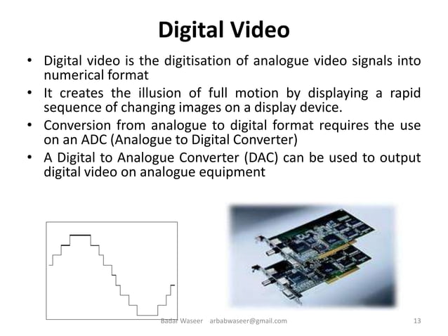 Multimedia System & Design Ch 5 video | PPTX
