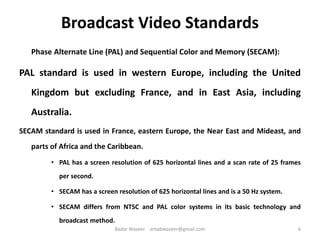 Multimedia System & Design Ch 5 video | PPTX