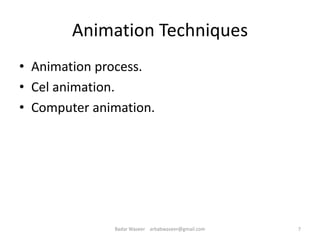 Multimedia System & Design Ch 6 animation | PPTX