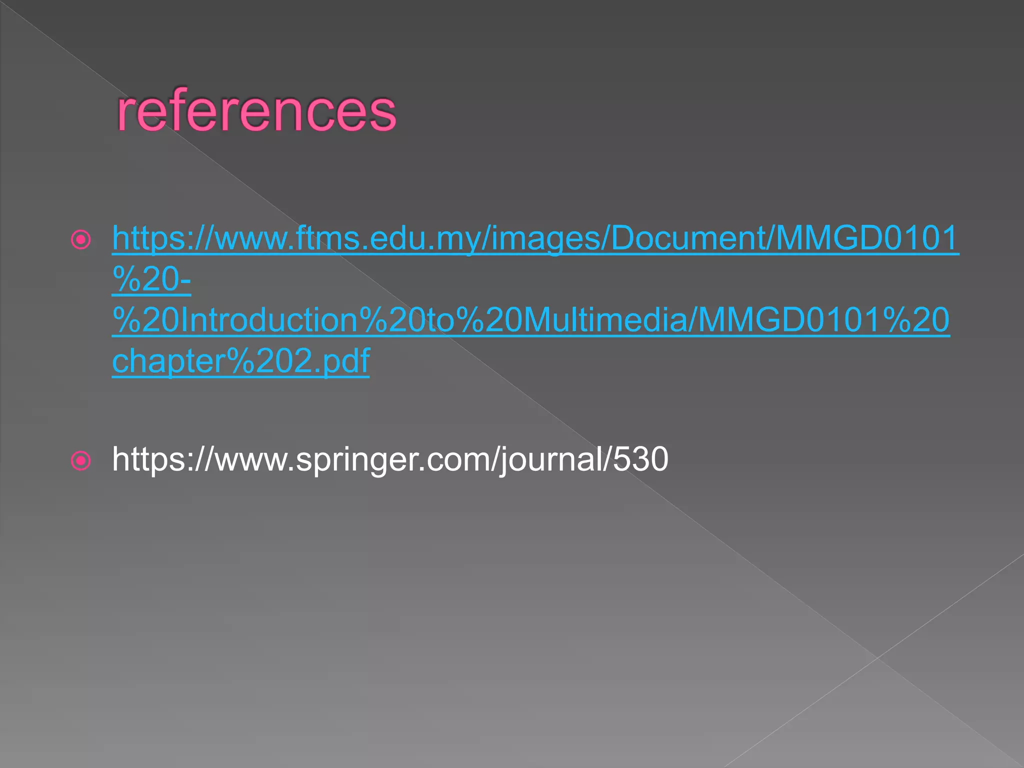 Multimedia systems[2] | PPT