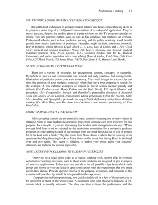 Multimedia Teaching With Video Study | PDF